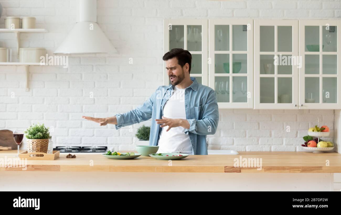 Funny young happy man hi-res stock photography and images - Alamy
