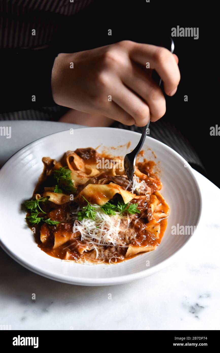 Food photography italian bolognese hi-res stock photography and images ...