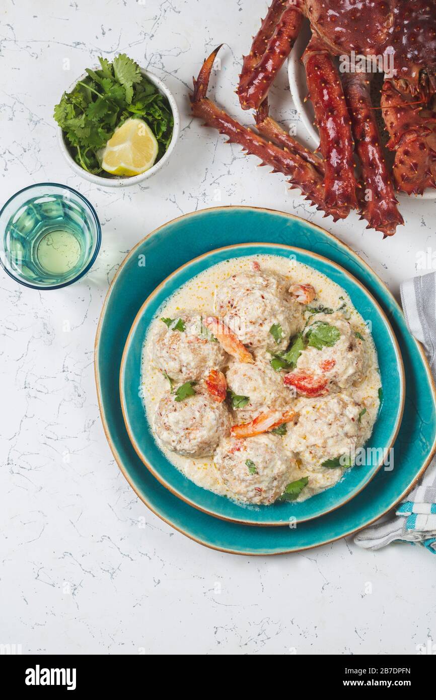 Crab meatball hi-res stock photography and images - Alamy