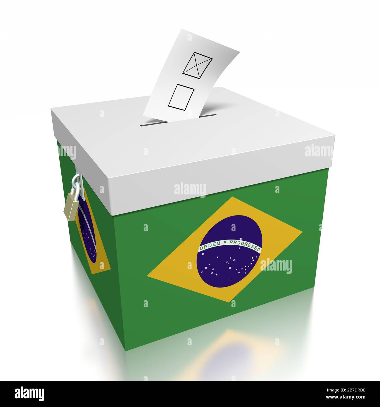 Brazil voting hi-res stock photography and images - Alamy