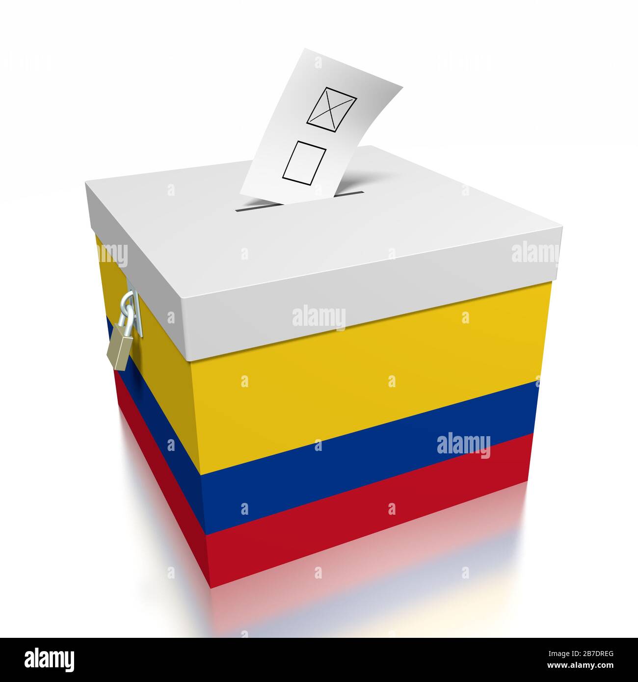 Colombia voting hi-res stock photography and images - Alamy
