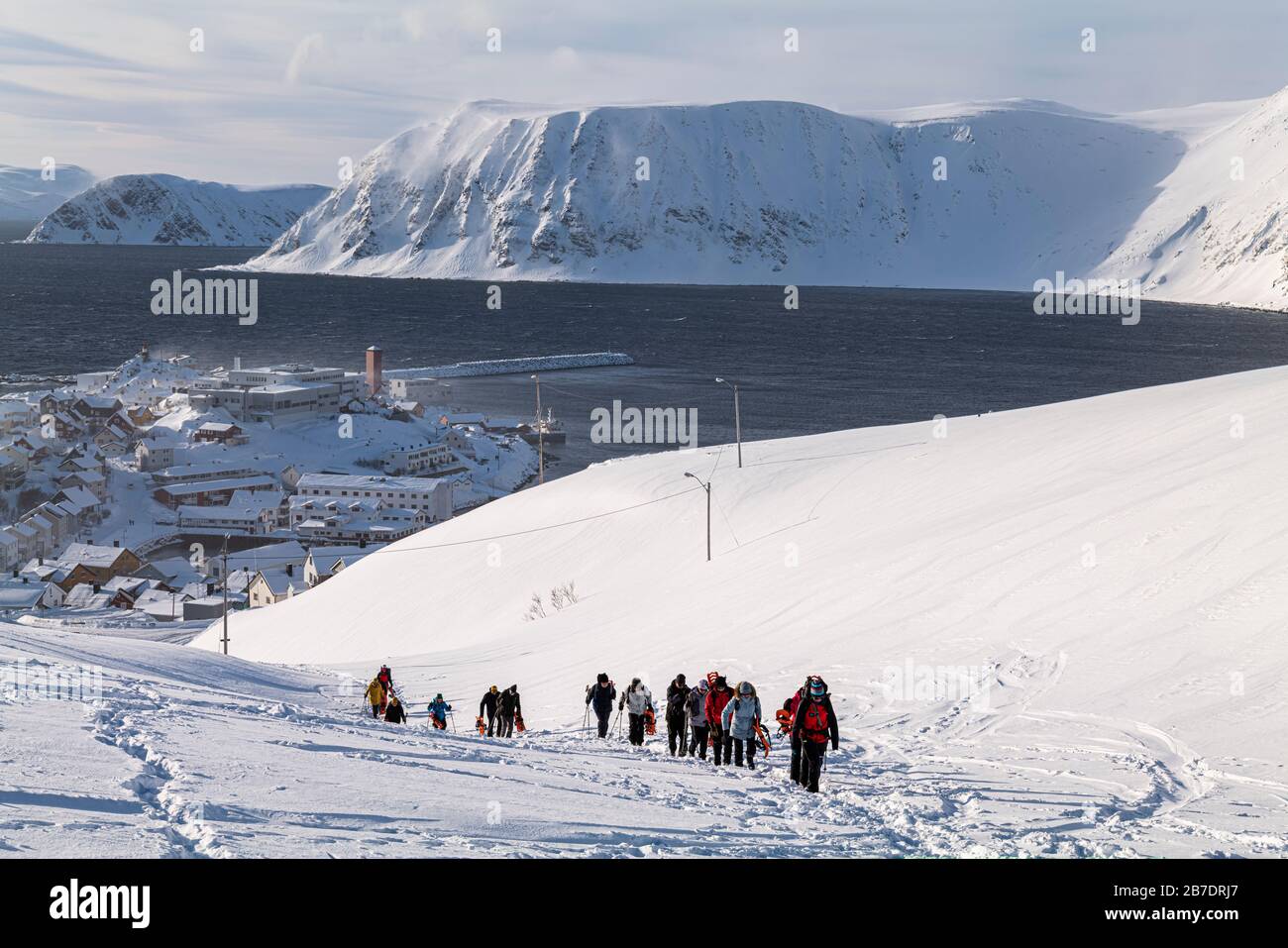 Hiking on mount storefjell hi-res stock photography and images - Alamy