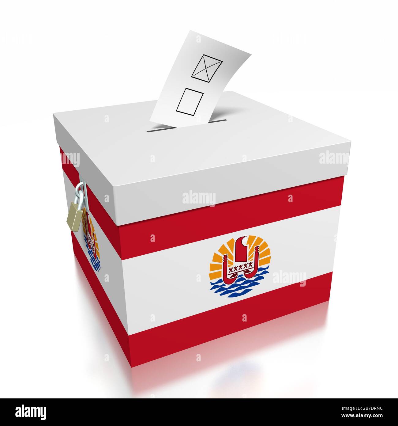 Voting in French Polynesia Stock Photo - Alamy