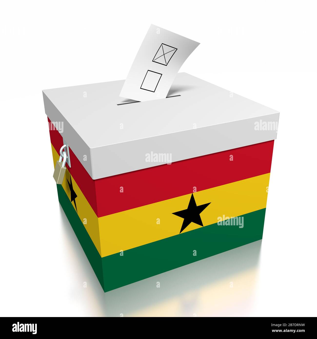 Voting in Ghana Stock Photo - Alamy