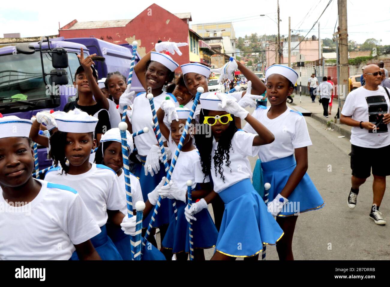 Traditional dress trinidad and tobago hi-res stock photography and ...