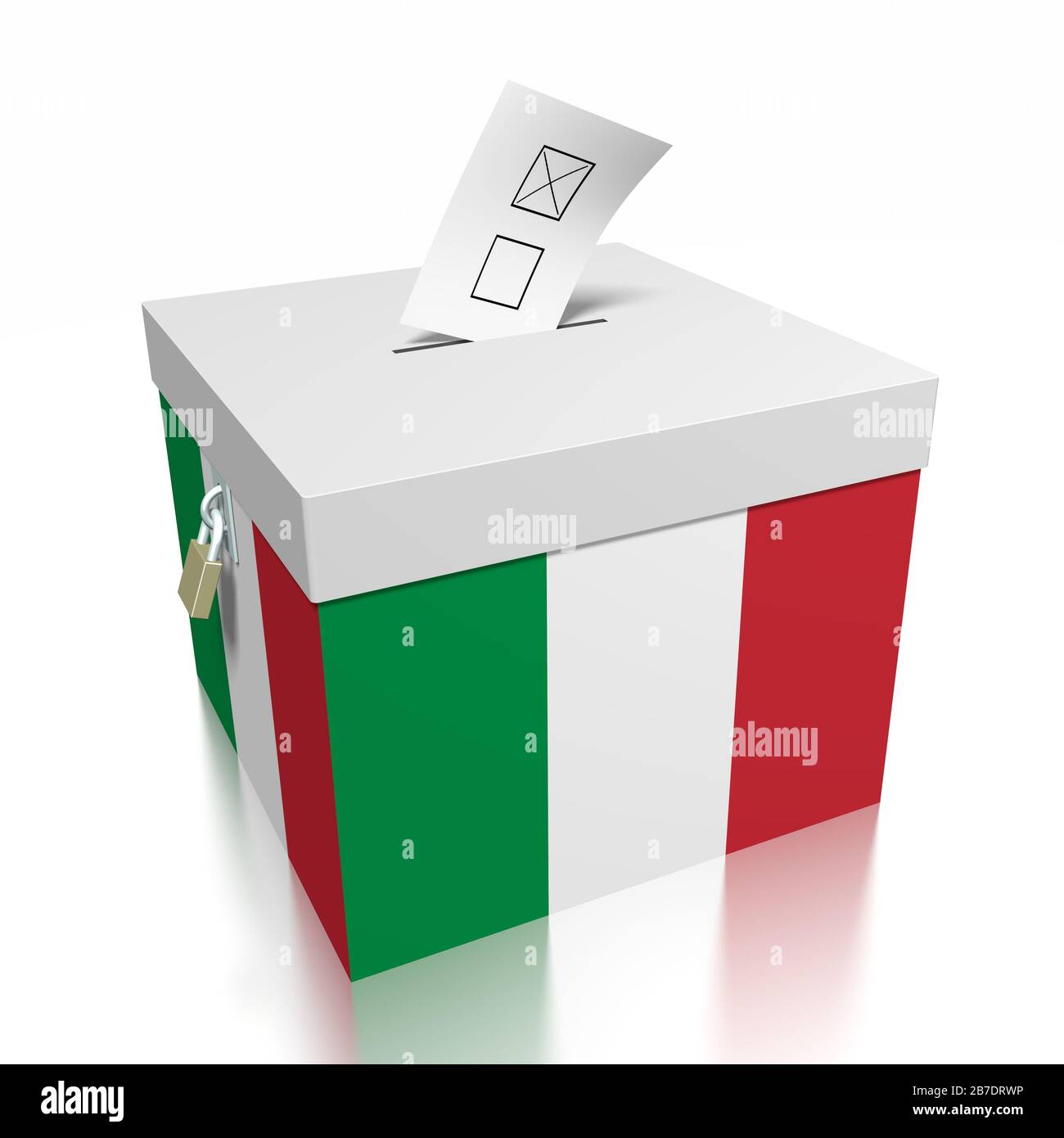 Voting paper italy hi-res stock photography and images - Alamy
