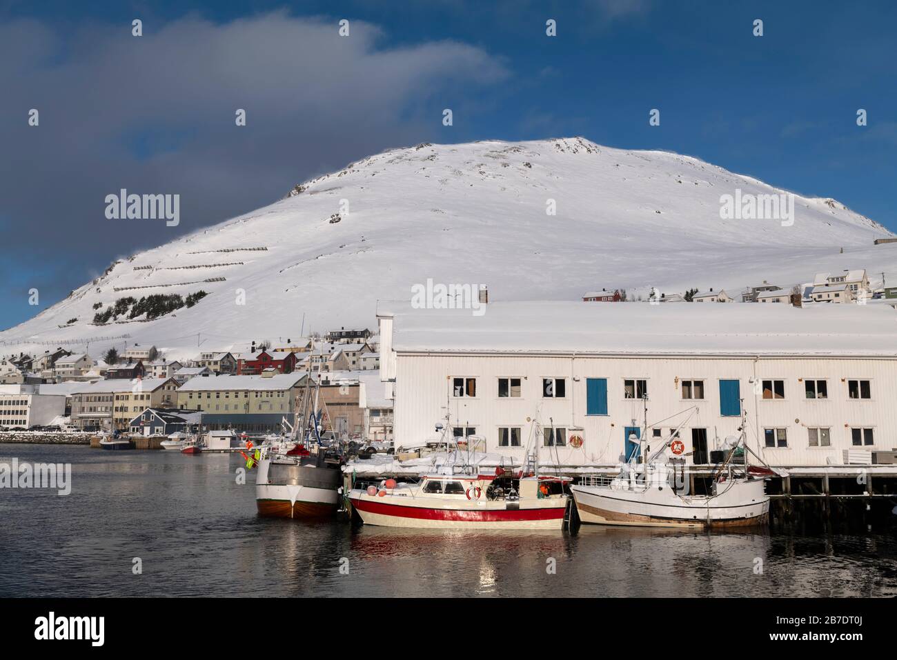 mount Storefjell, Honningsvag, Norway Stock Photo - Alamy