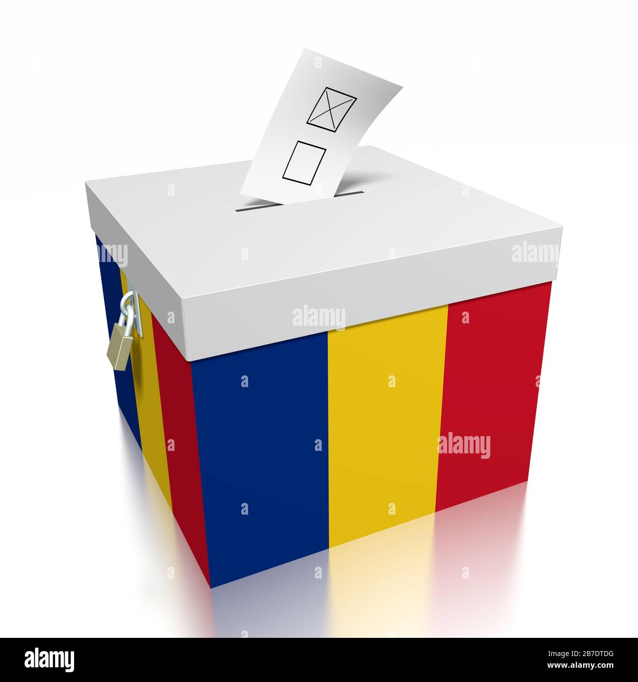 Voting in Romania Stock Photo - Alamy