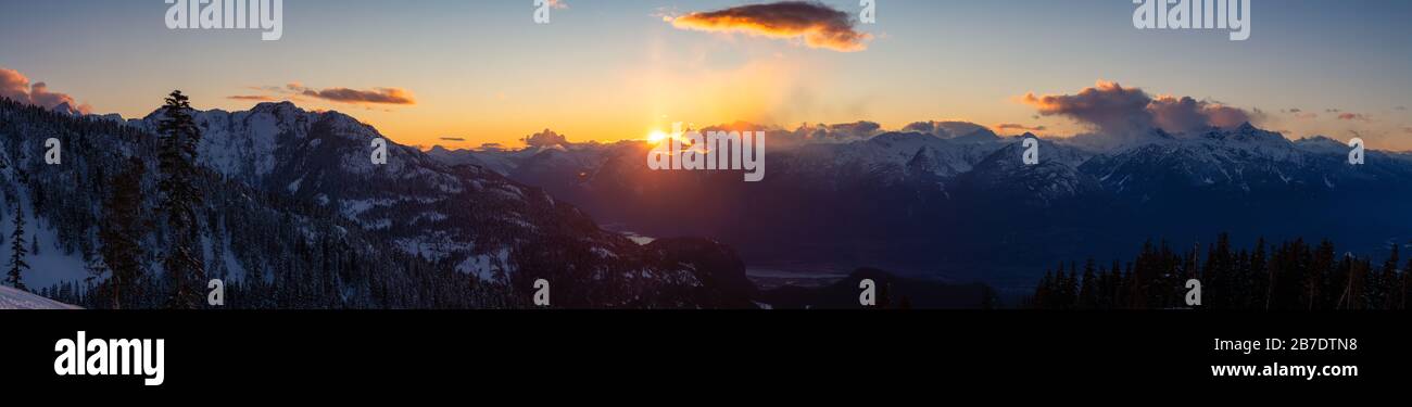 Aerial view tantalus sunset hi-res stock photography and images - Alamy