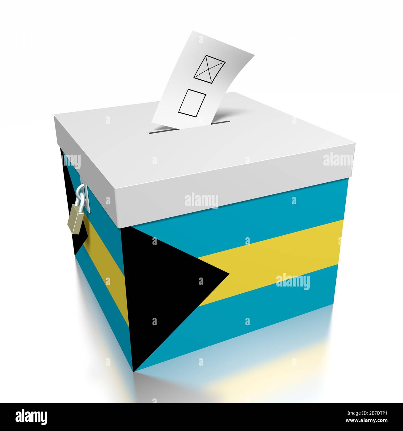 Voting in the Bahamas Stock Photo - Alamy