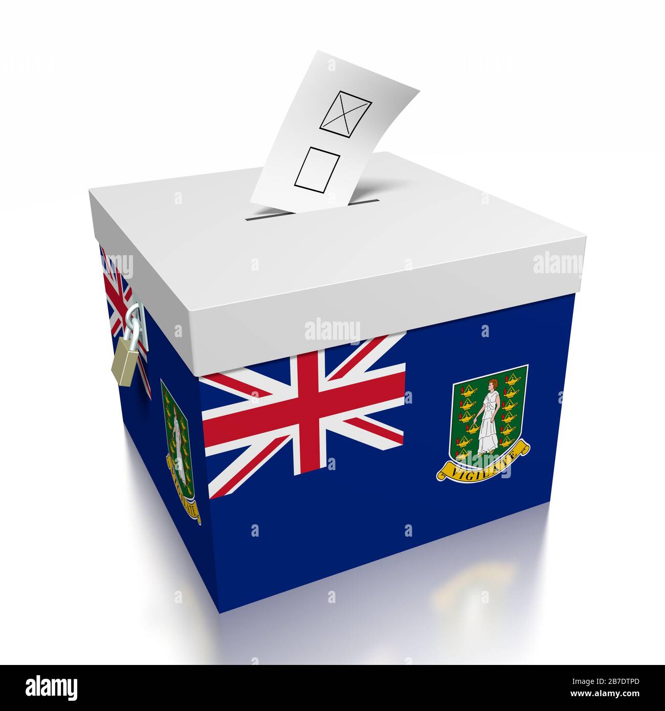 Virgin islands british vote hi-res stock photography and images - Alamy
