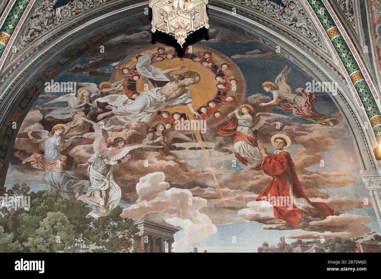 The radial chapels - Basilica of Saint Anthony of Padua, Italy Stock ...