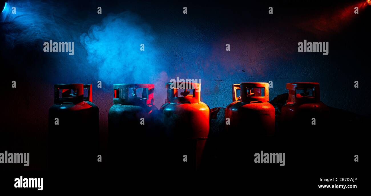 Gas Cylinder Explosion High Resolution Stock Photography and Images - Alamy
