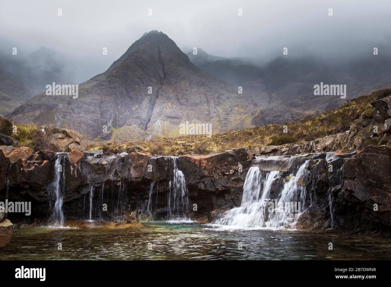 fairy pools on Skye in Scotland Stock Photo - Alamy