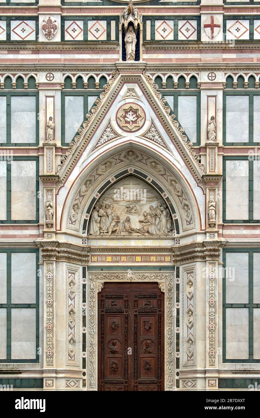 Carved wooden door catholic church hi-res stock photography and images ...