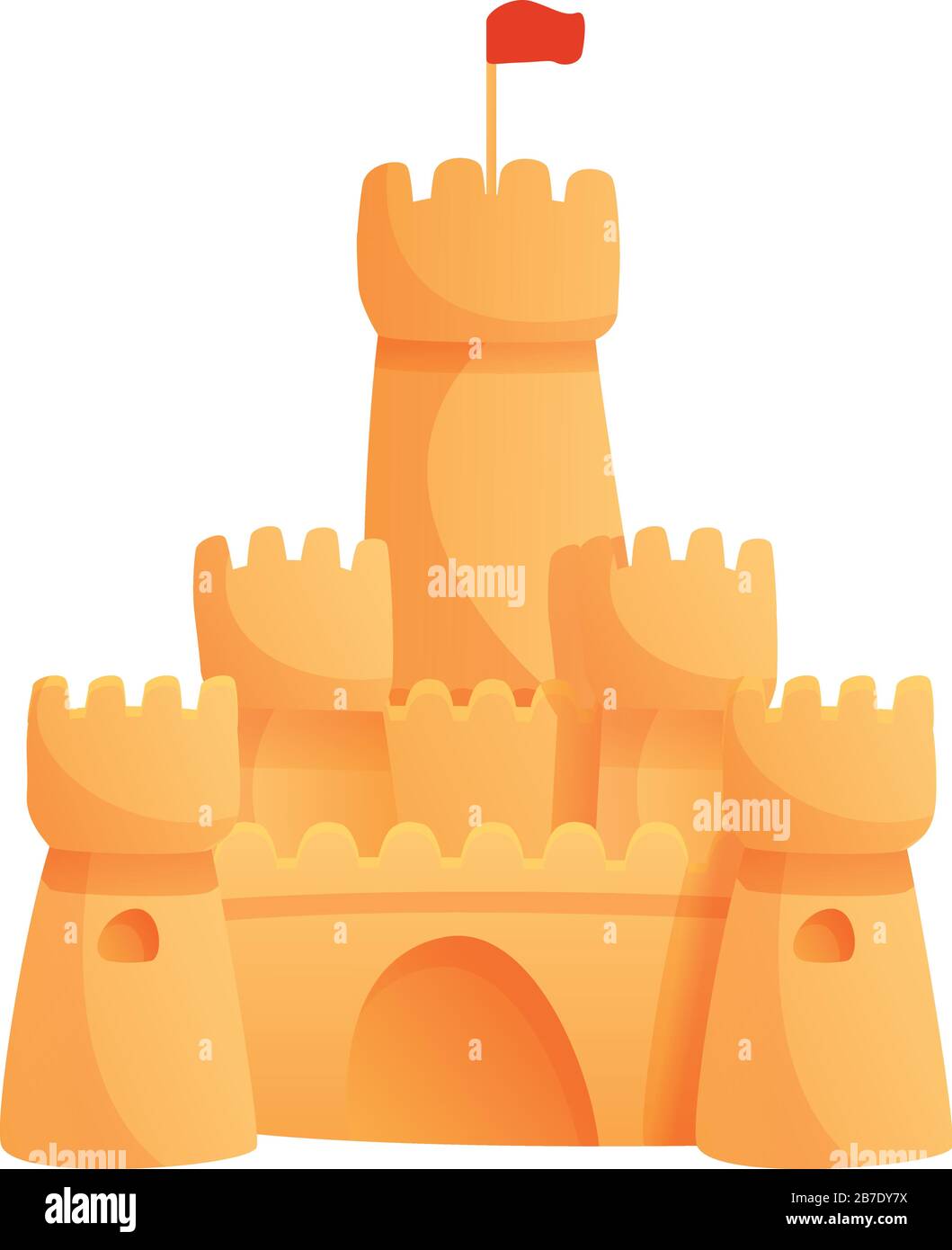 Animated Sand Castle