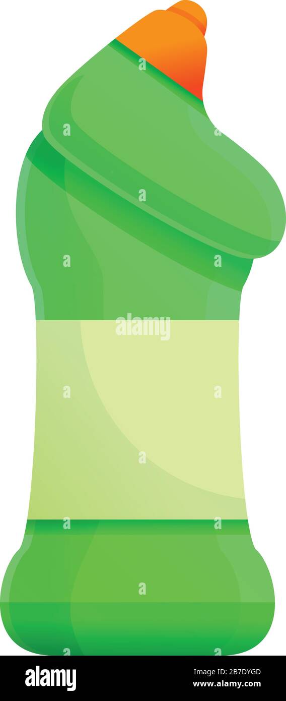 Toilet cleaner icon. Cartoon of toilet cleaner vector icon for web ...