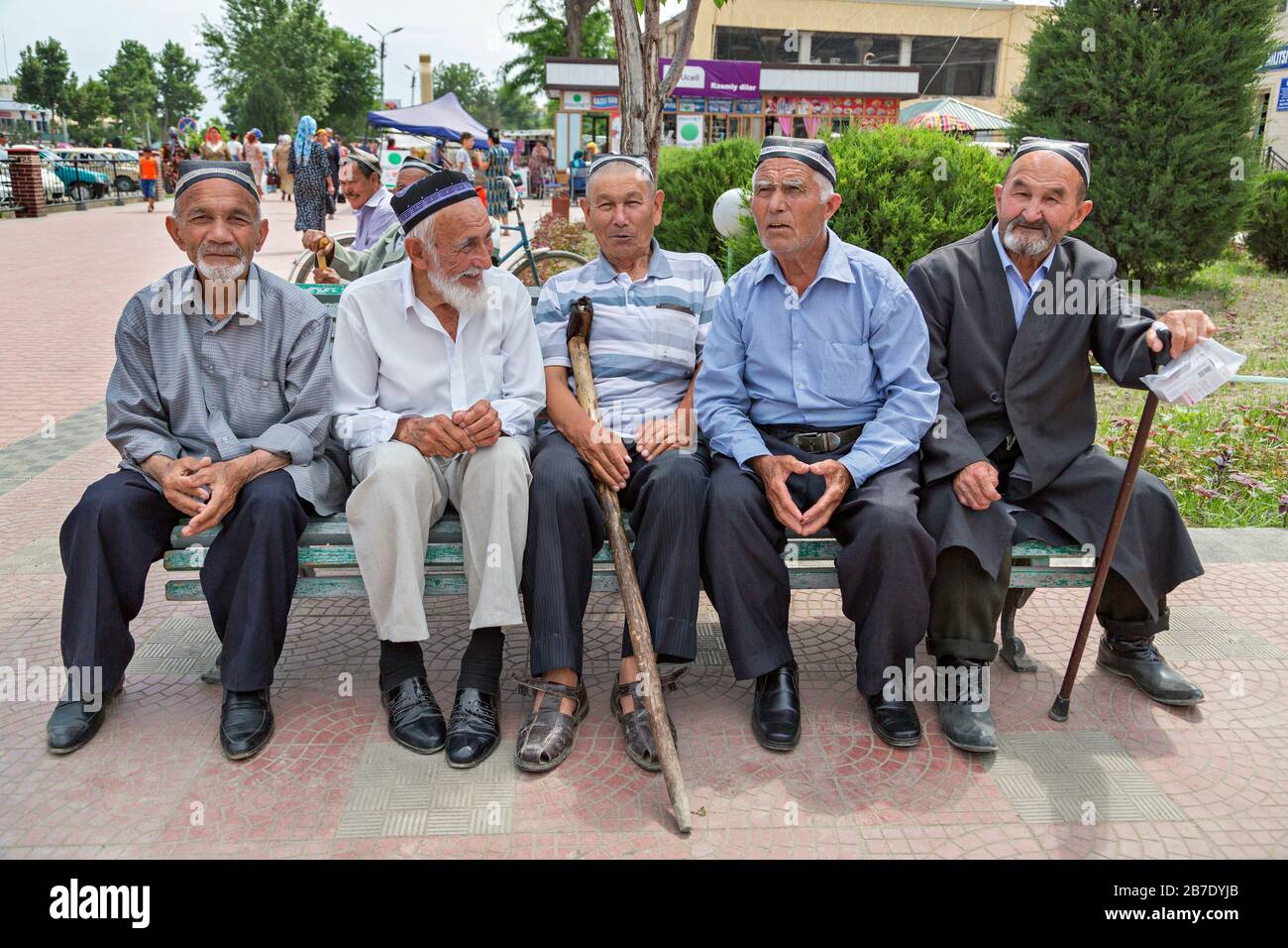Portrait of older men in bukhara hi-res stock photography and images ...