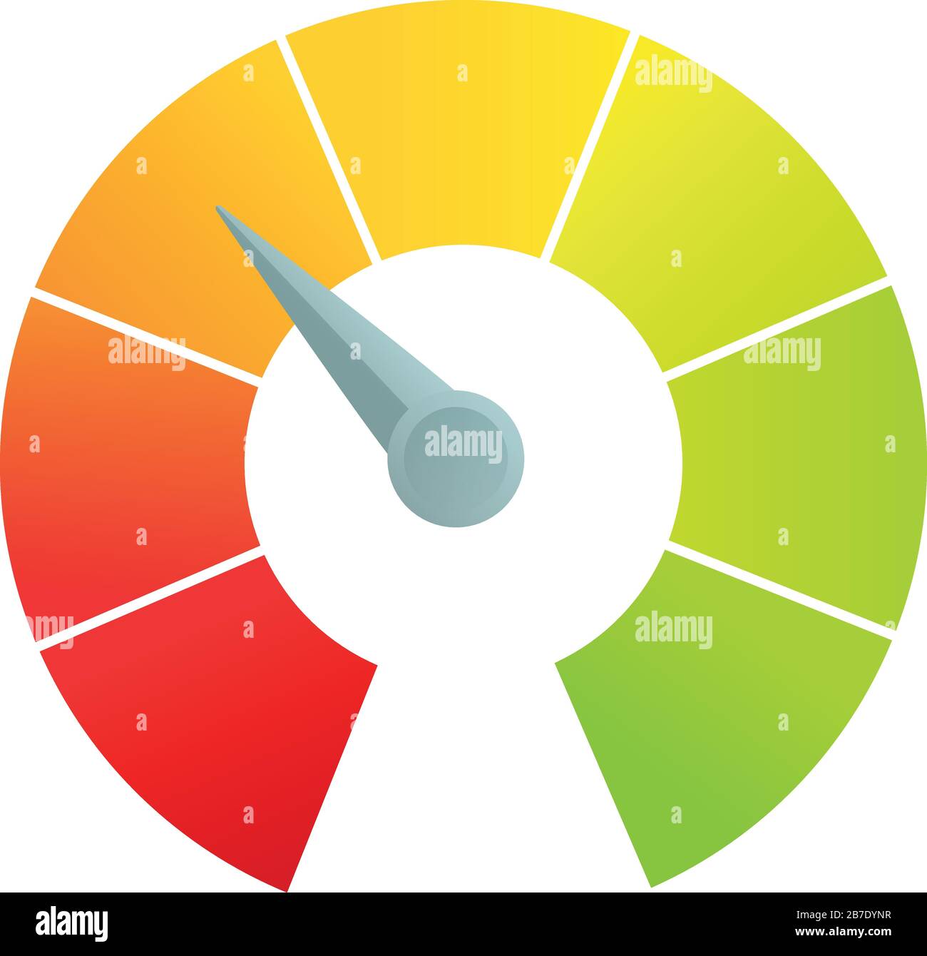 Poor credit score icon. Cartoon of poor credit score vector icon for ...