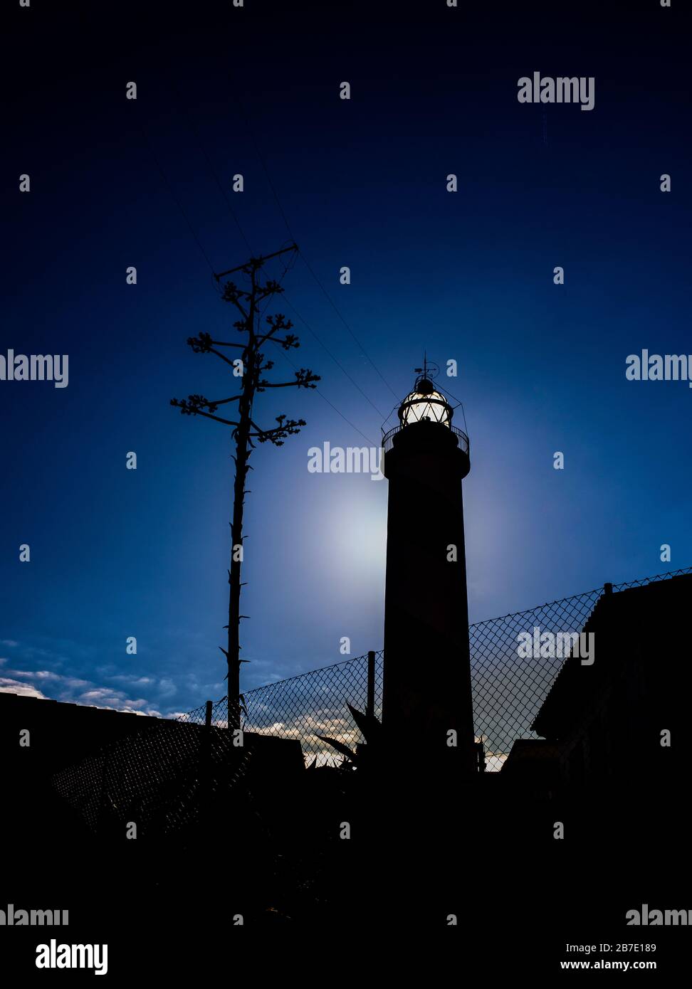 the wonderful lighthouse at the coastline, guiding the boats and ships ...