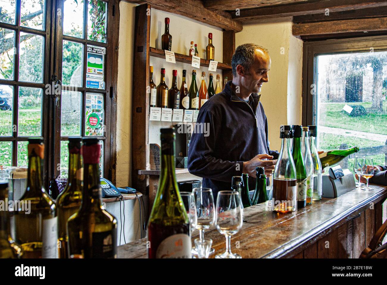 Normandy cider route hi-res stock photography and images - Alamy