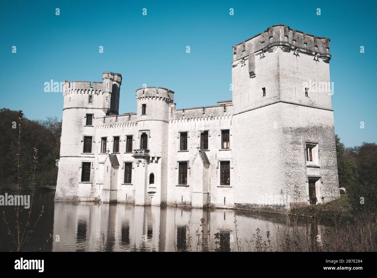 Bouchout castle hi-res stock photography and images - Alamy