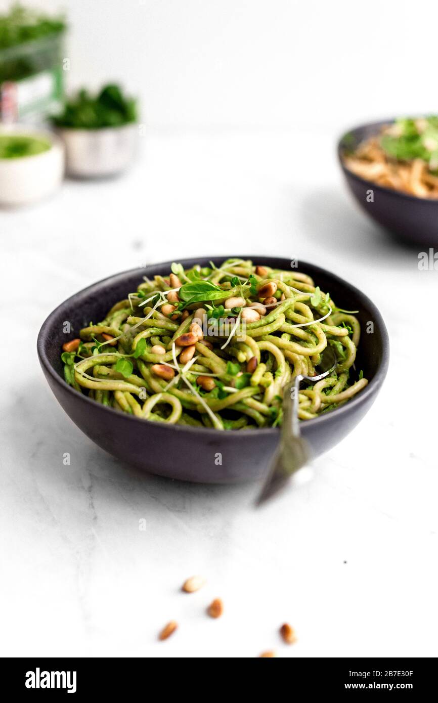 Side View Pasta Stock Photo - Alamy