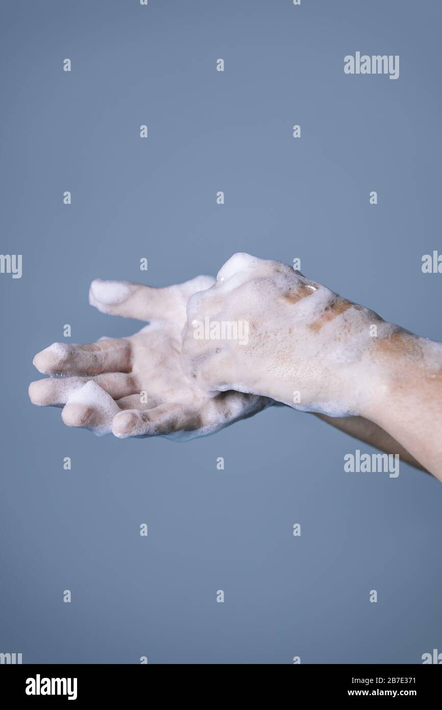 step by step procedure for correct hand washing for proper disinfection ...
