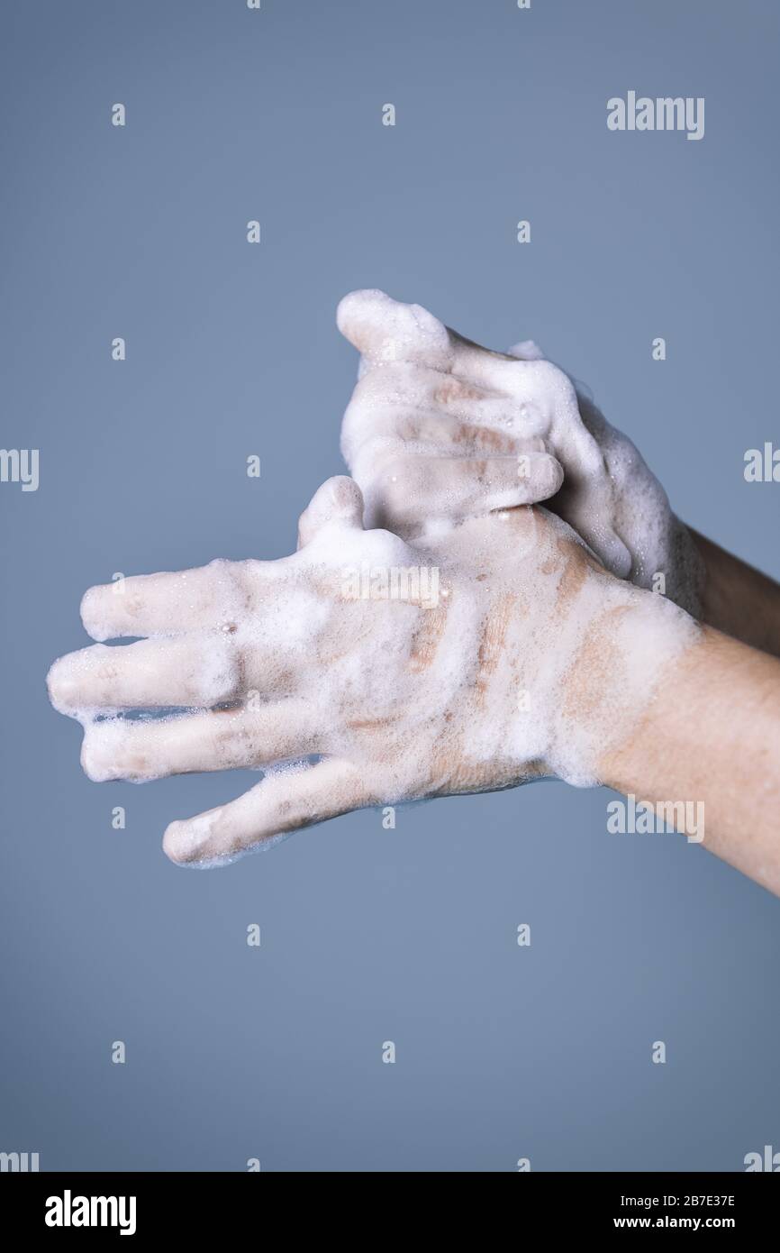 step by step procedure for correct hand washing for proper disinfection ...