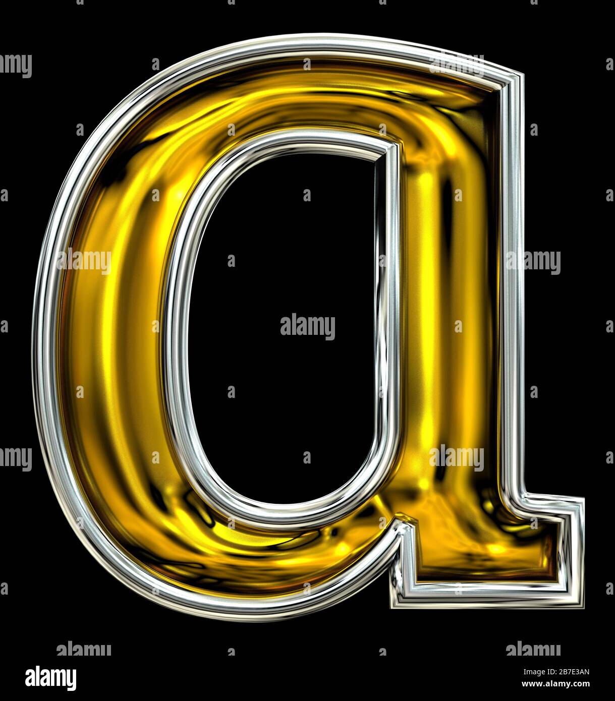 3D rendering. Lowercase Letter a. Fresh high resolution ABC render ...