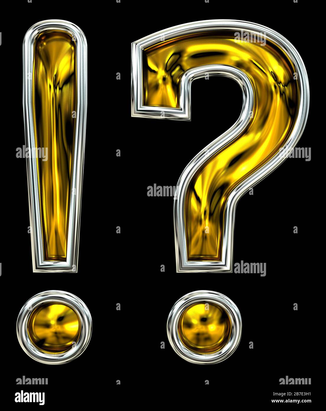 3D Rendering Question Exclamation Cool Door Number Style Font 3d-rendering-question-exclamation-cool-door-number-style-font