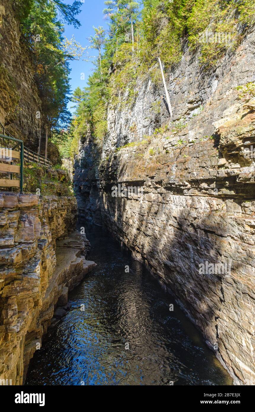 Ausable chasm hi-res stock photography and images - Alamy