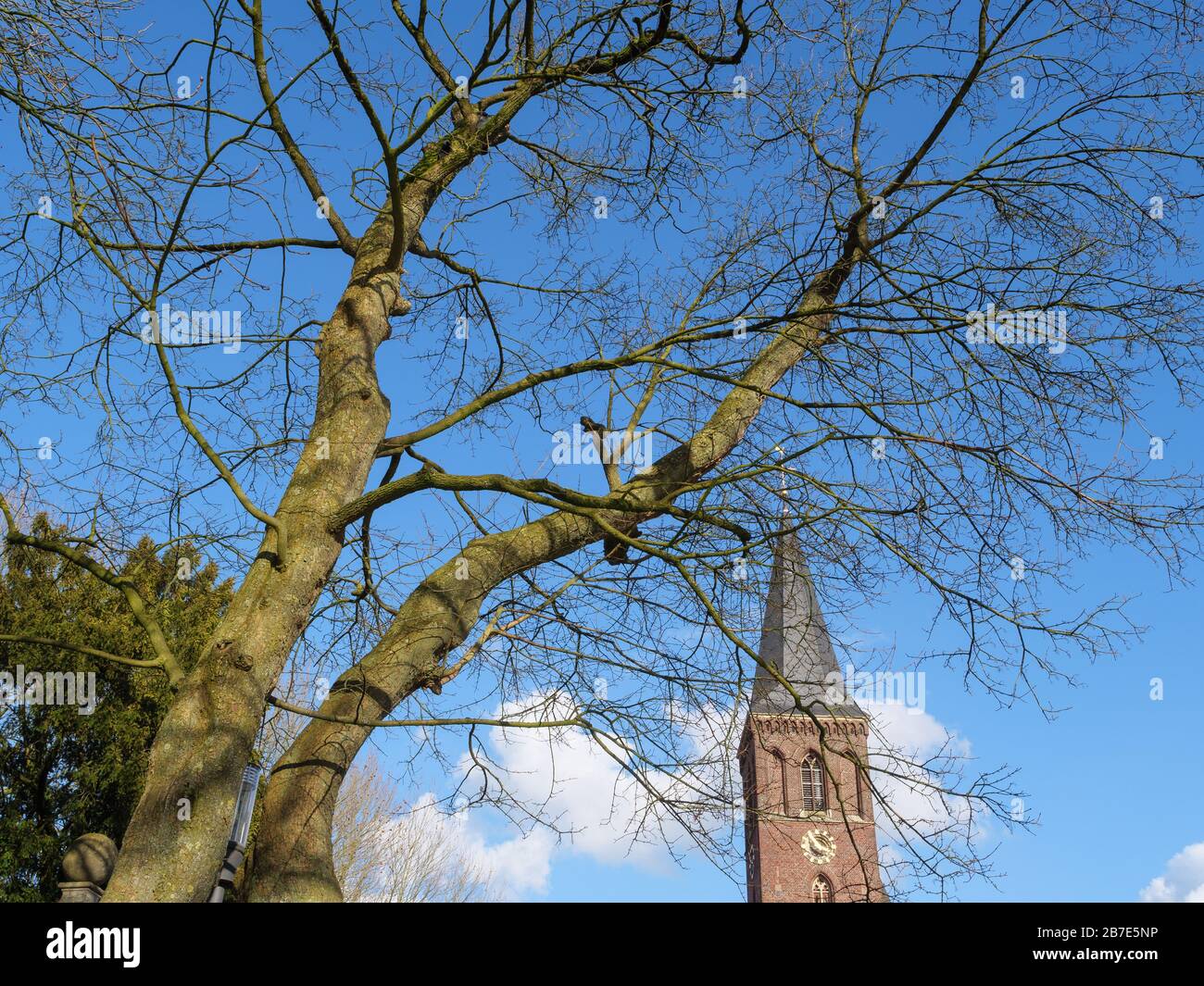 old church of velen Stock Photo - Alamy