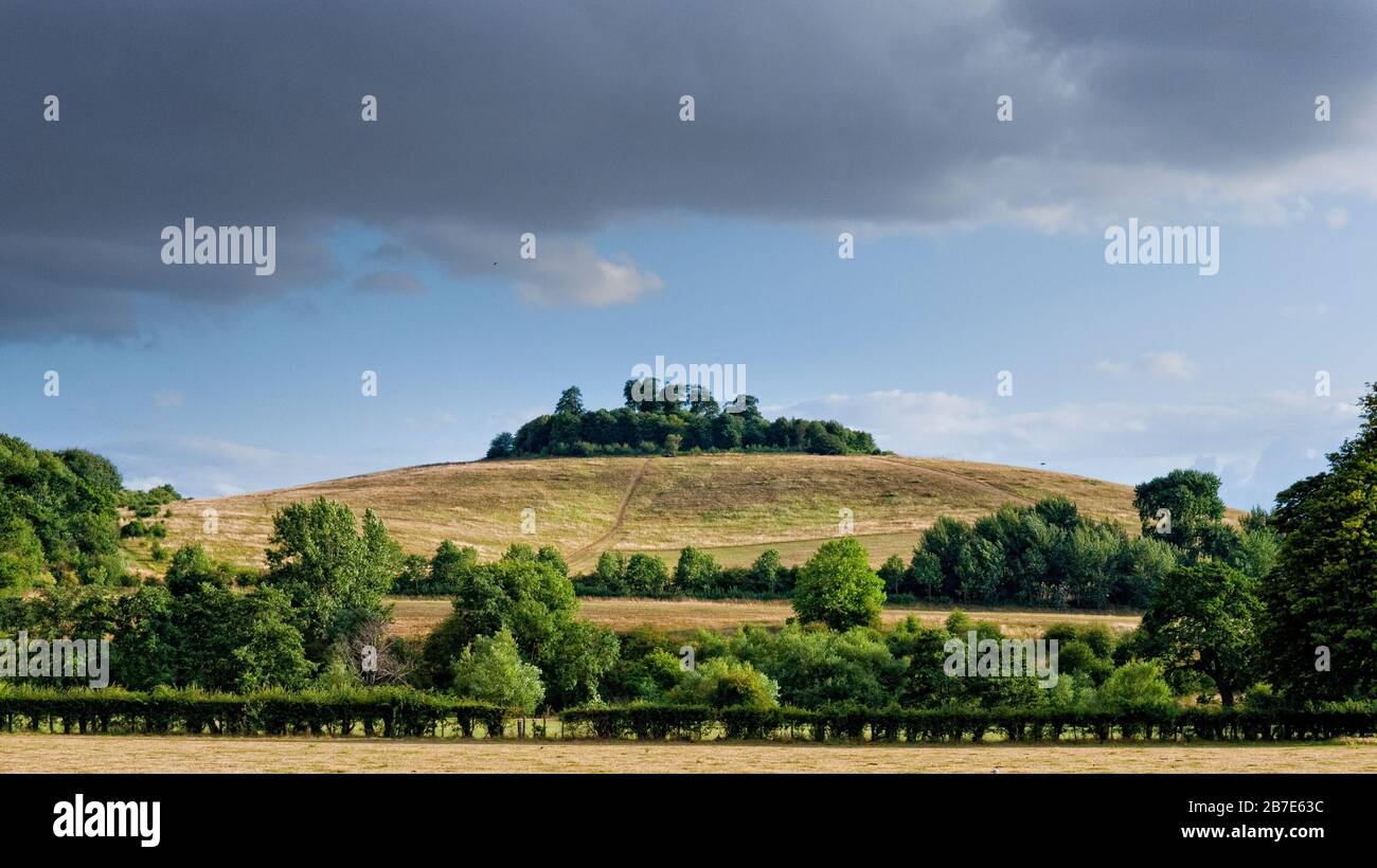 Wittenham Clumps, Dorchester, England, UK Stock Photo - Alamy