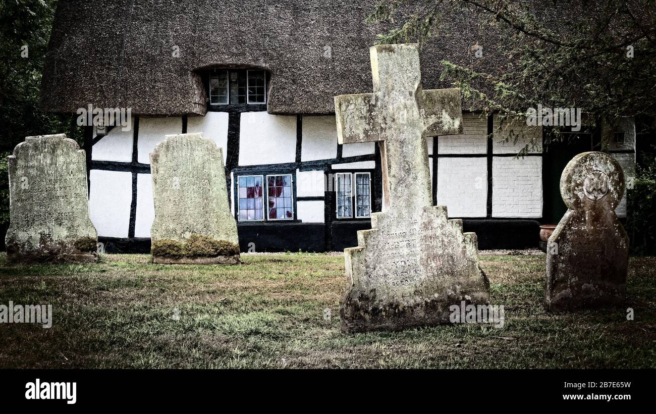 Church Graveyard at Dorcester, England UK Stock Photo - Alamy