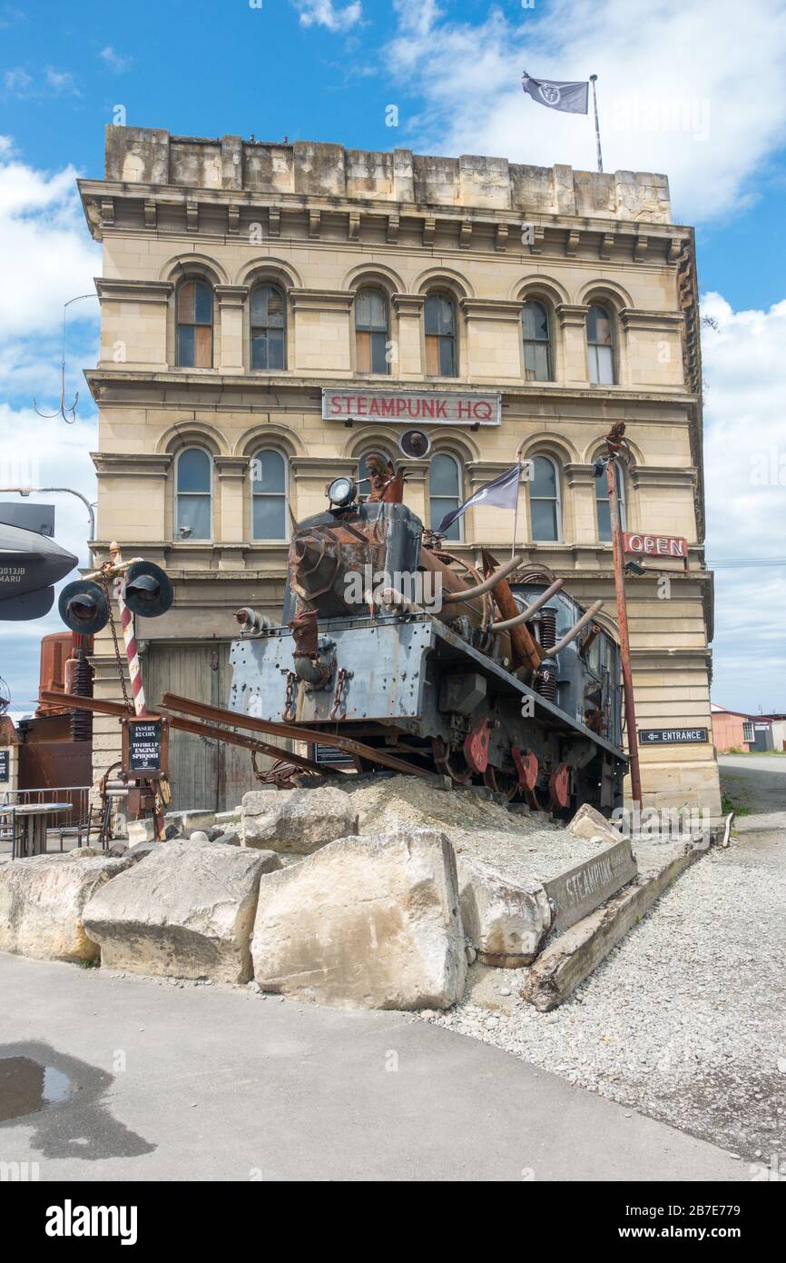 Oamaru is a town in New Zealands South Island. It is famous for its ...