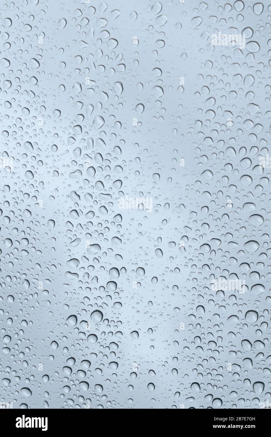 Raindrops on window, background Stock Photo - Alamy
