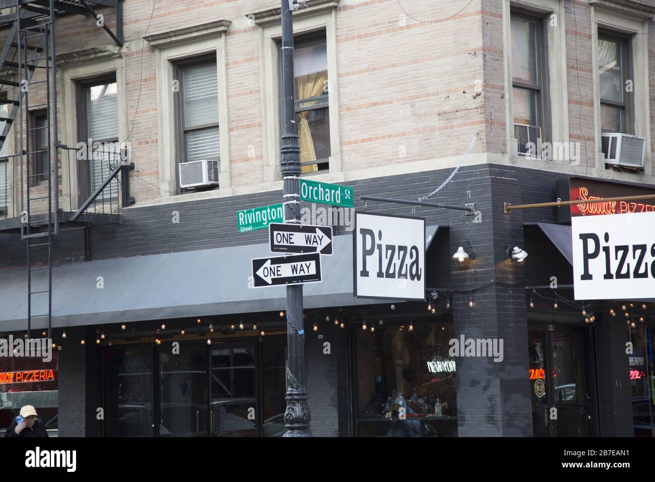 The corner of Rivington and Orchard streets in the heart of the Lower ...
