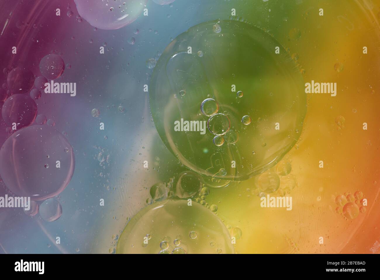 Bubbles taken with a Macro Lens Stock Photo - Alamy