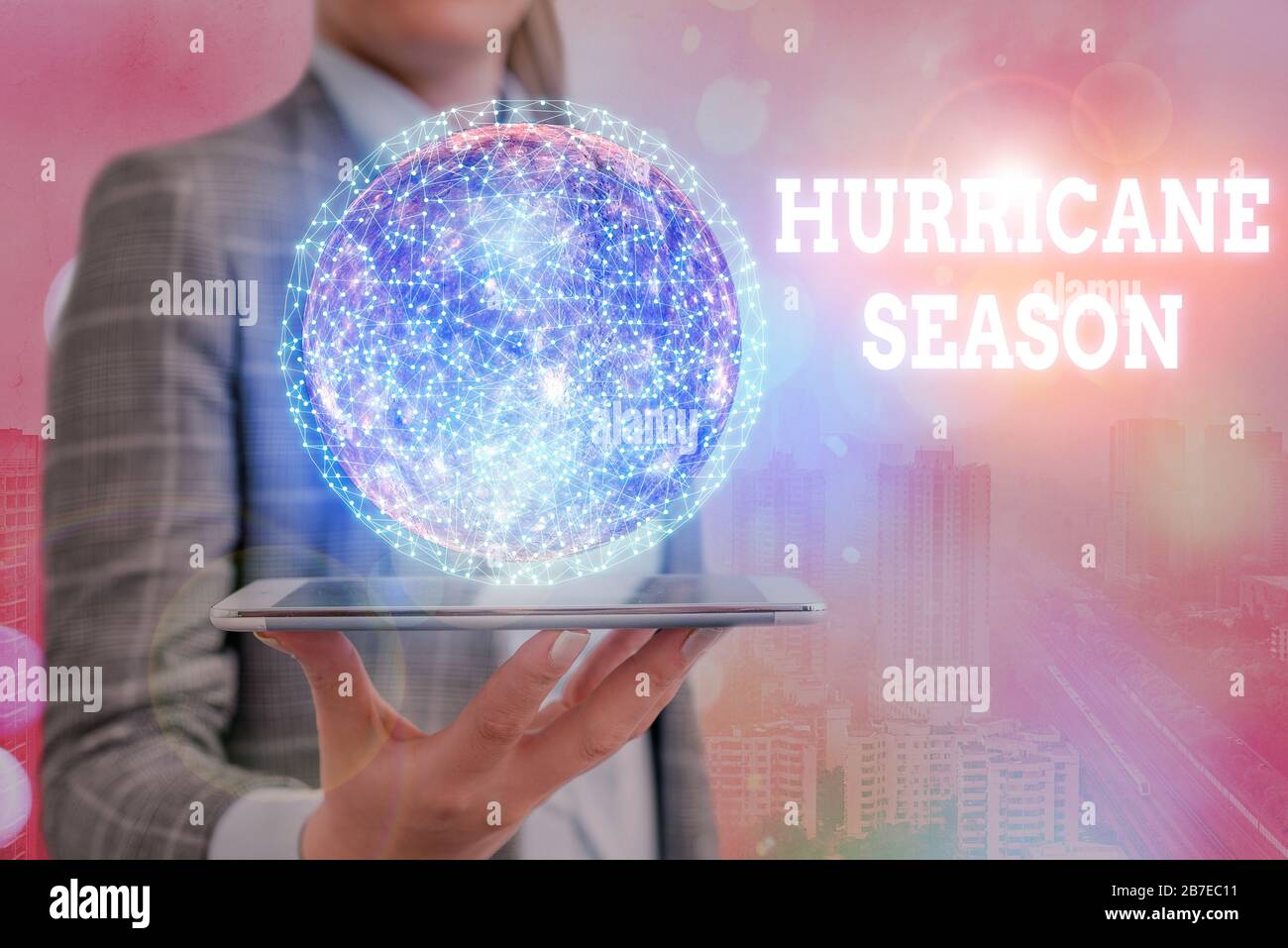 Conceptual hand writing showing Hurricane Season. Concept meaning time ...