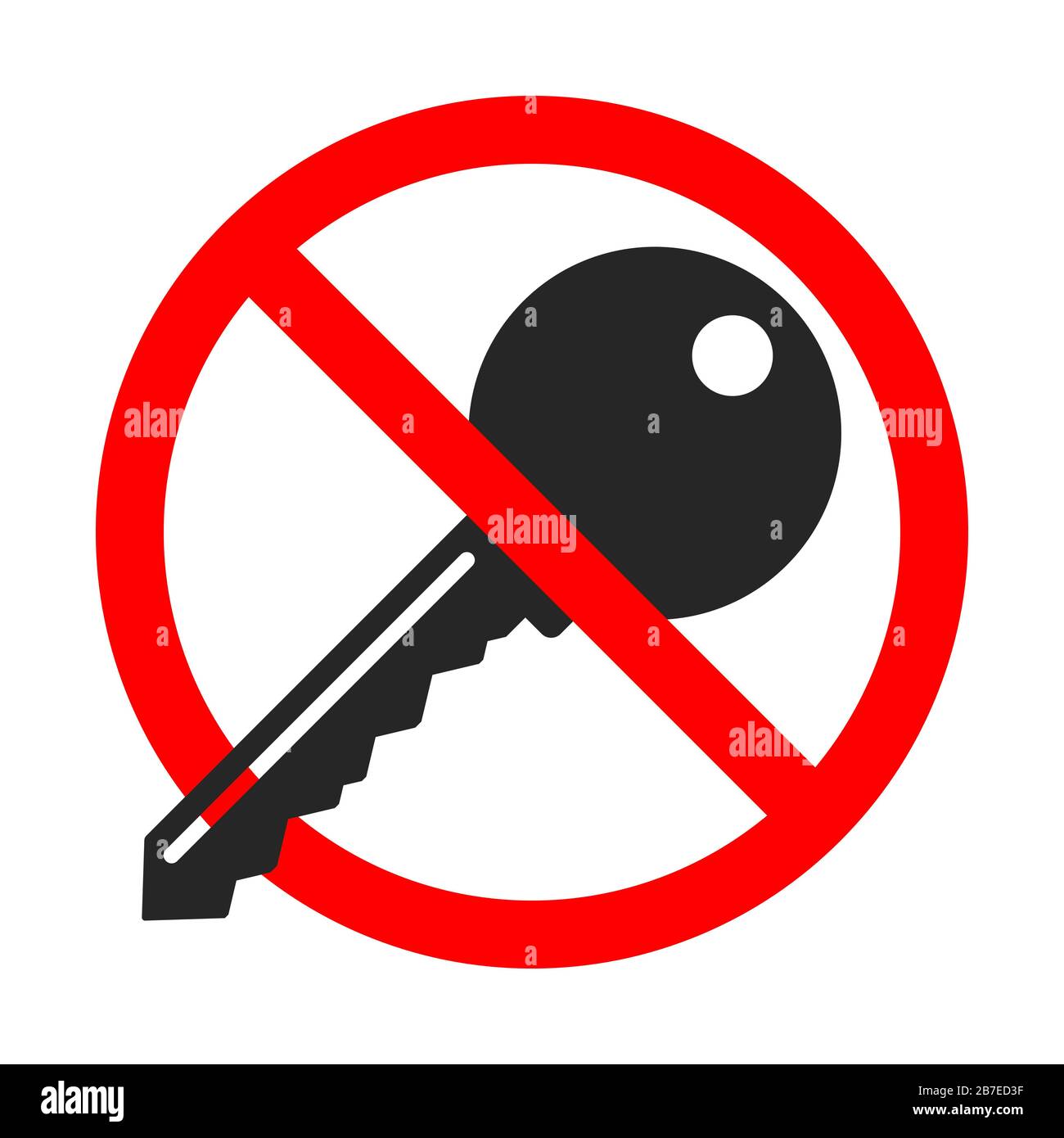 Prohibited sign private secure Stock Vector Images - Alamy