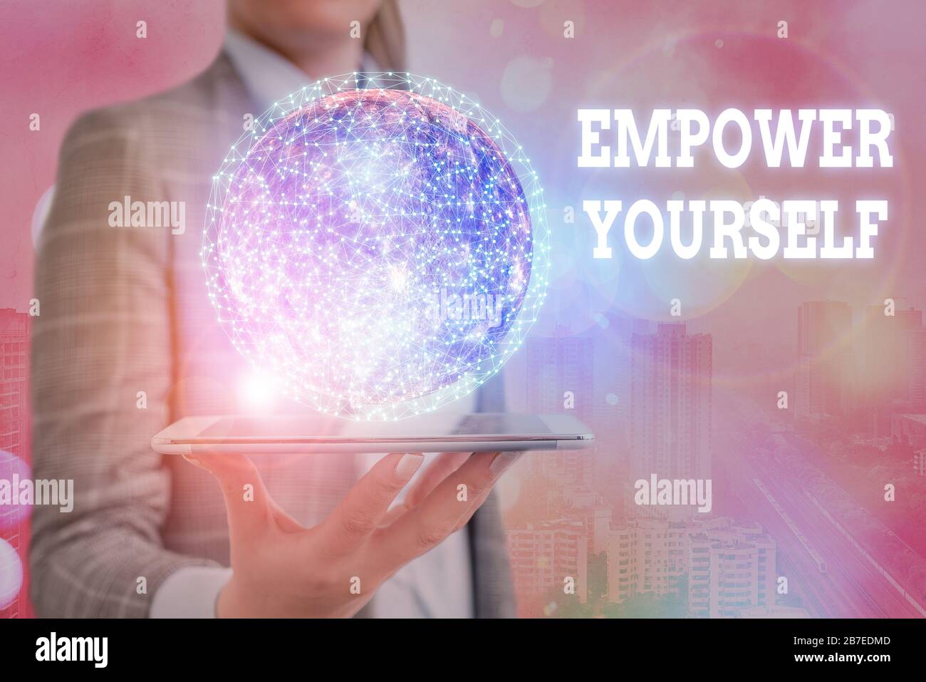 Conceptual hand writing showing Empower Yourself. Concept meaning ...