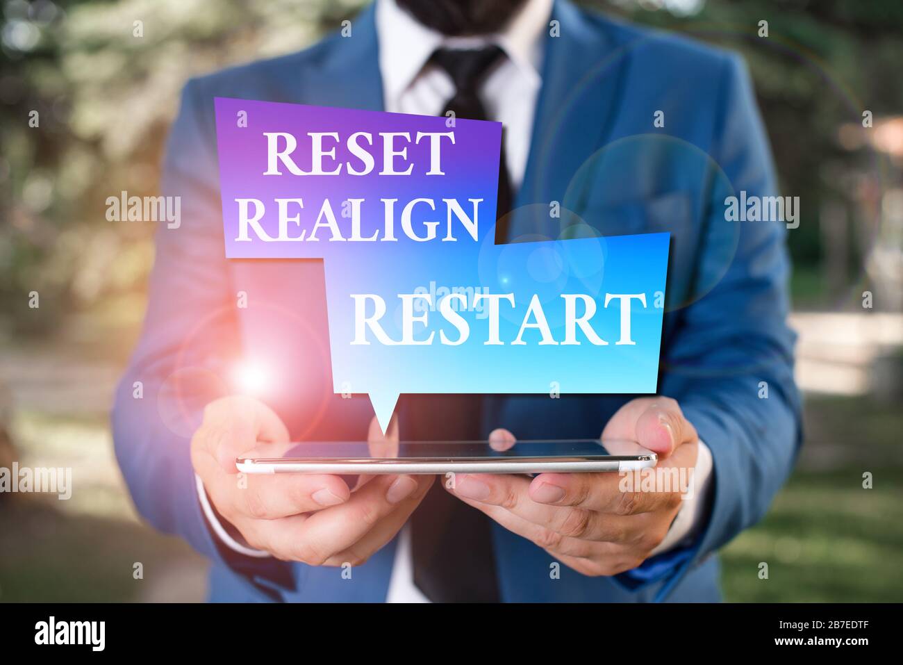 Businessman writing word audit hi-res stock photography and images - Alamy