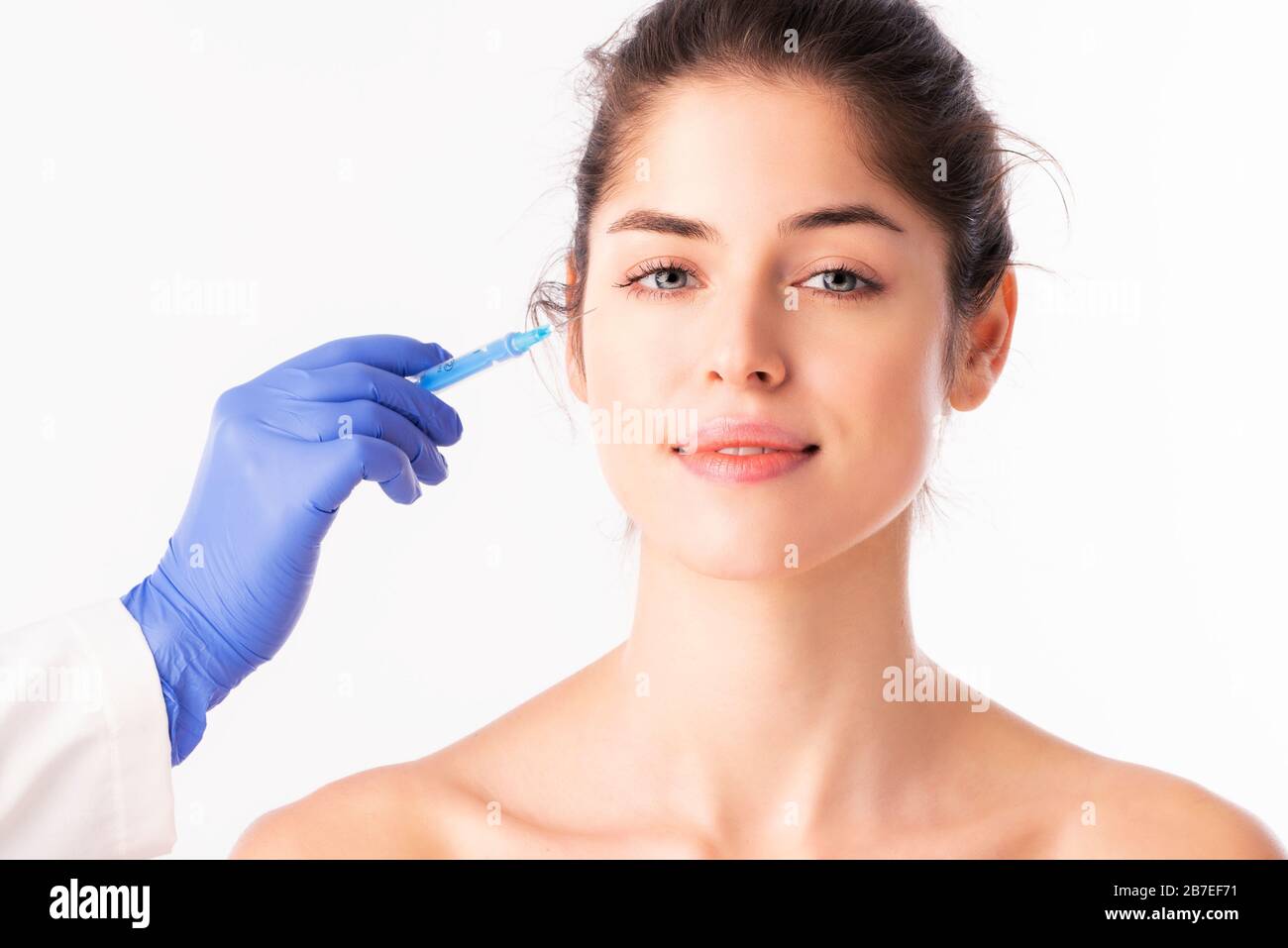 Plastic surgery cosmetic botox injection hi-res stock photography and ...