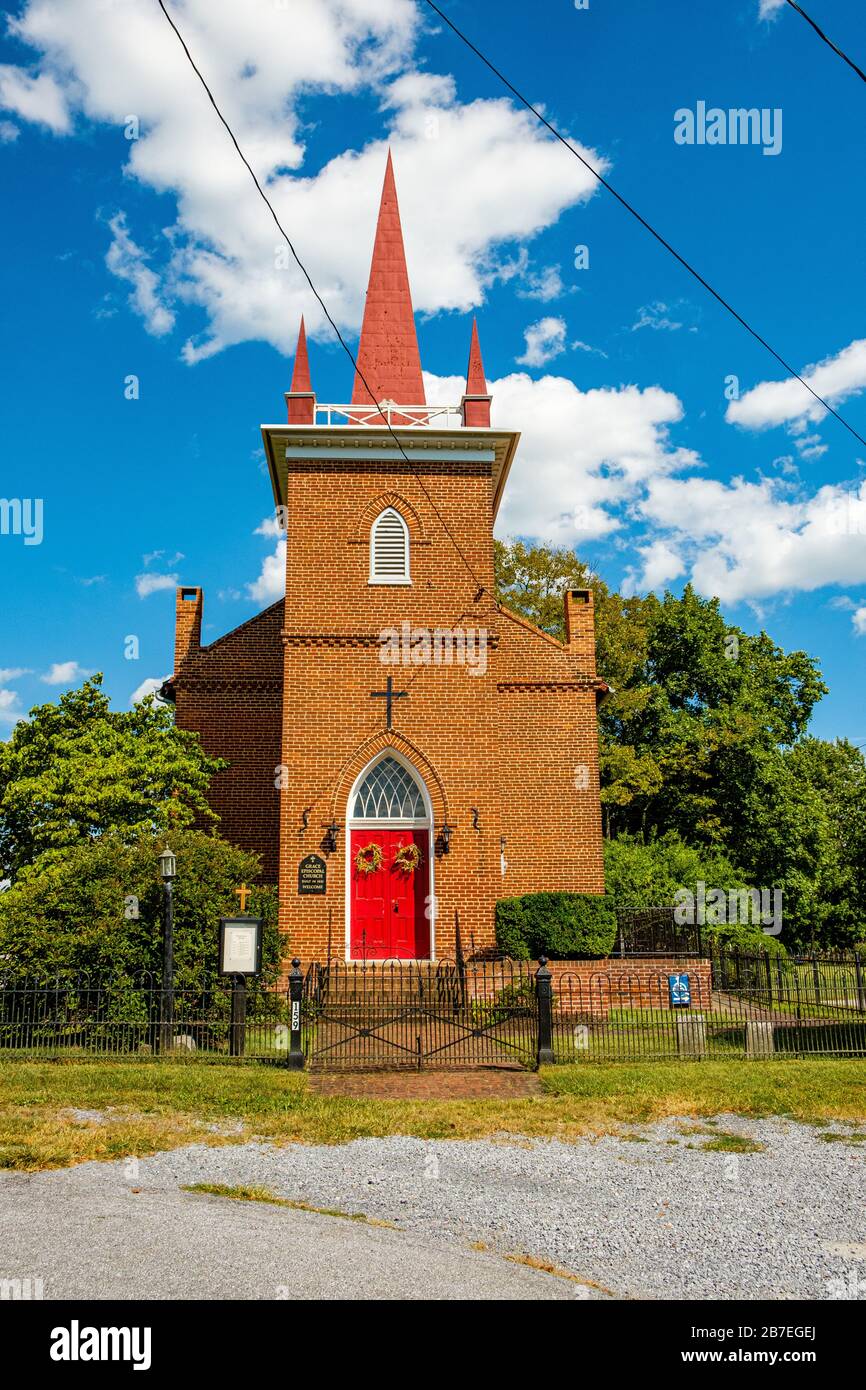 Grace episcopal church cemetery hi-res stock photography and images - Alamy