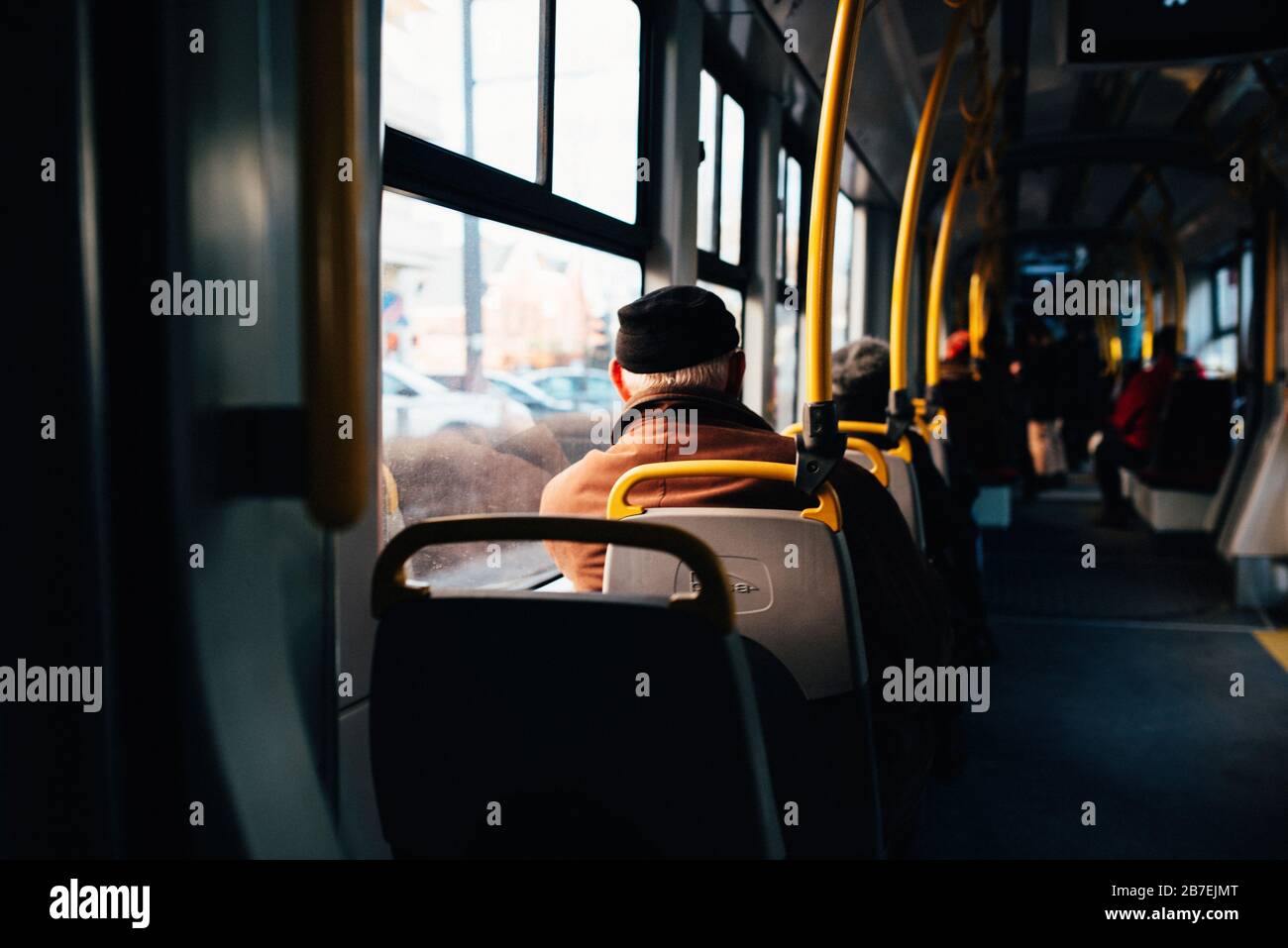 Holding rails hi-res stock photography and images - Alamy