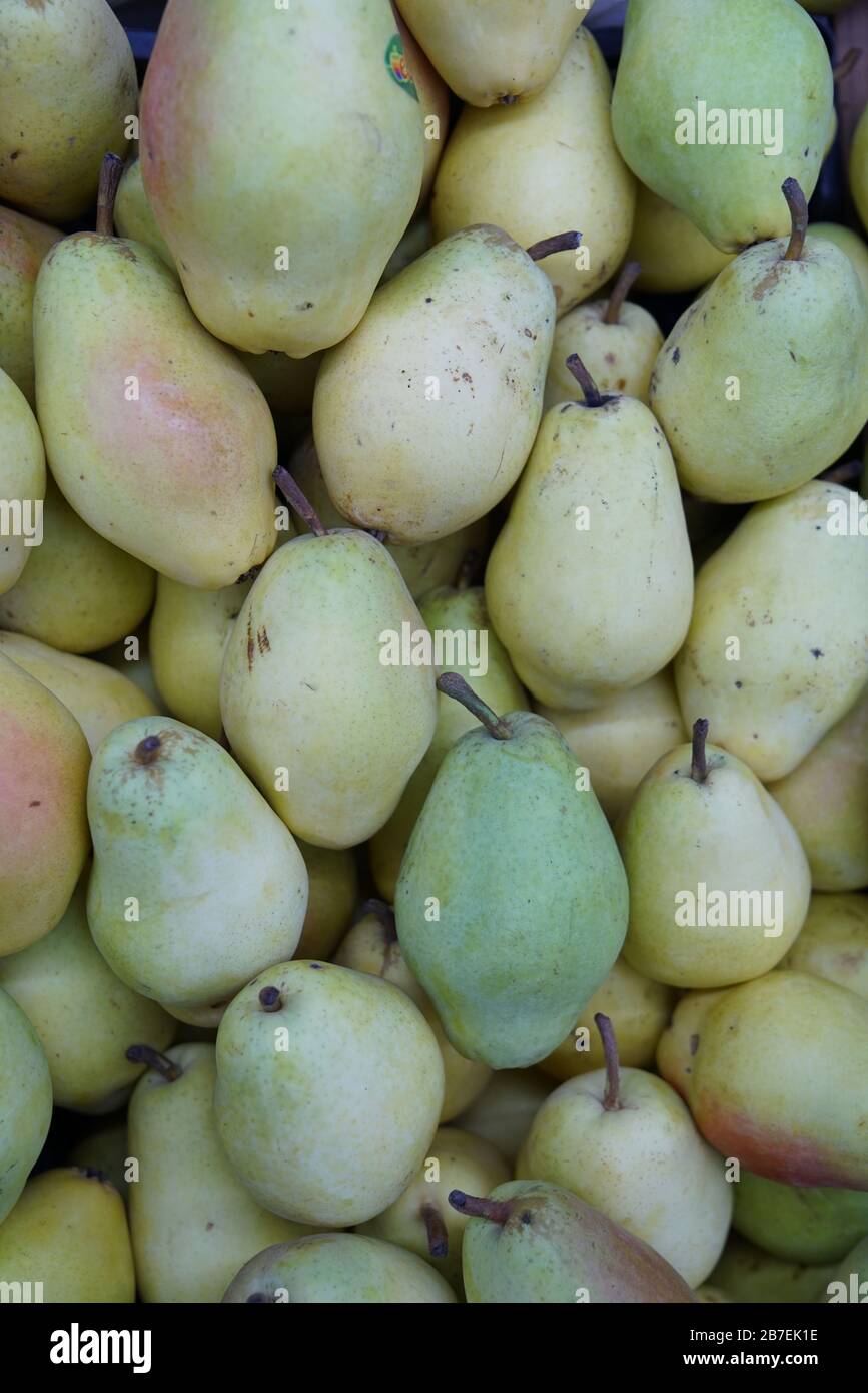 fruits and vegetables at organic fair stock photo Stock Photo - Alamy