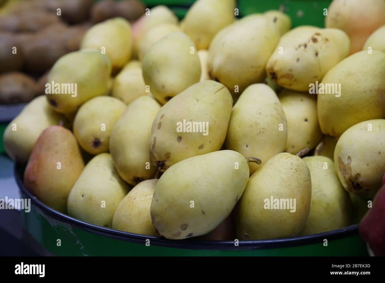 fruits and vegetables at organic fair stock photo Stock Photo - Alamy