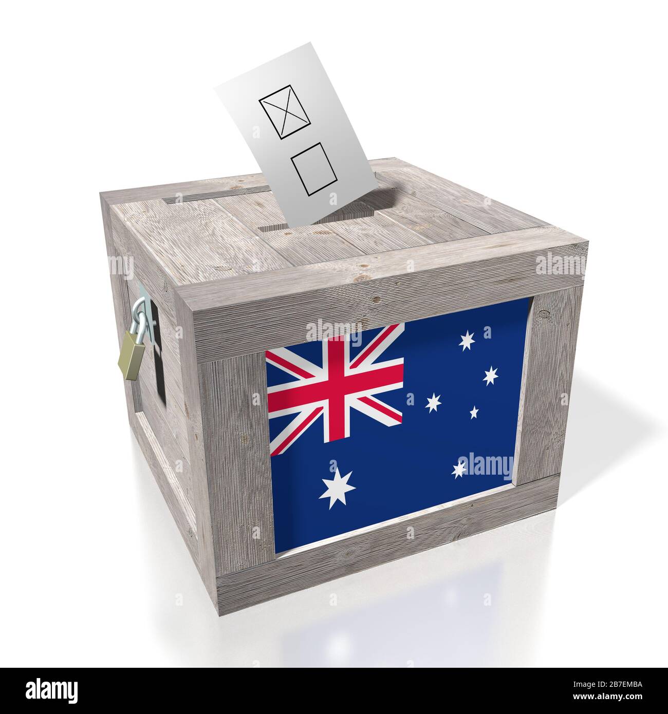 Australia voting paper hi-res stock photography and images - Alamy