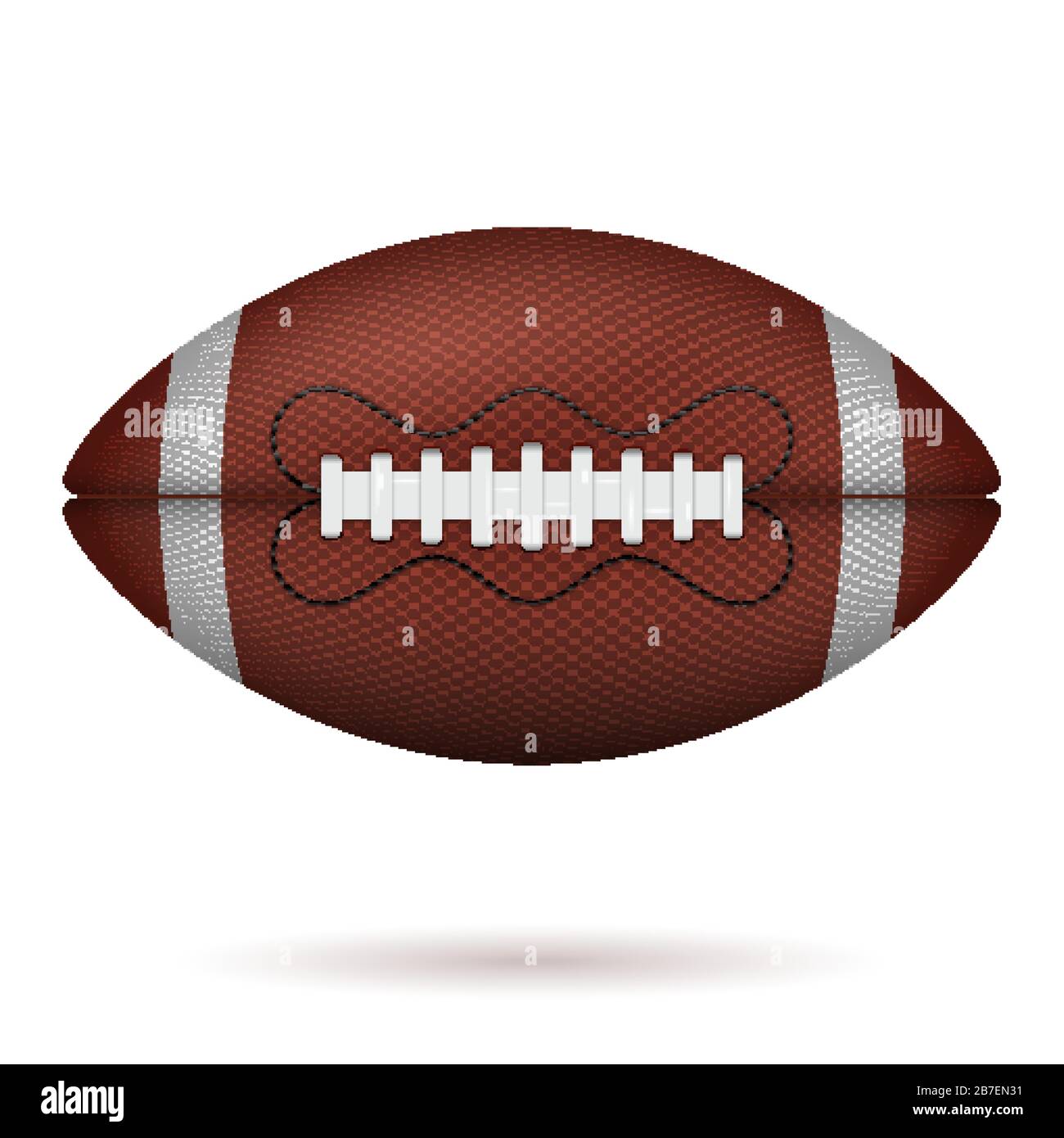 American Football Ball Stock Vector Image & Art - Alamy